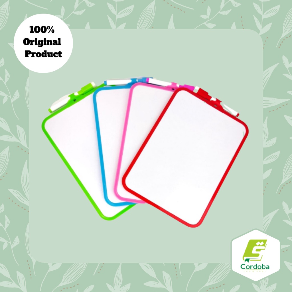 Jual Papan Tulis Mini / Colurful White Board | Shopee Indonesia