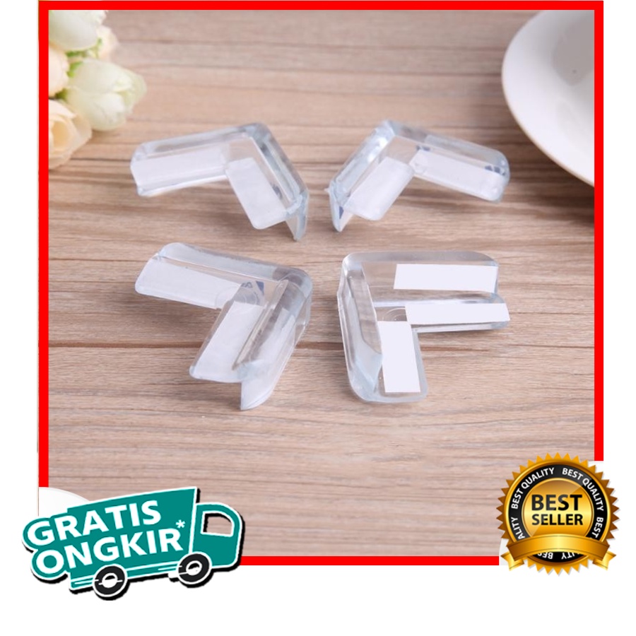 Jual Alat Pelindung Pojokan Tepi Sisi Meja Kaca dan Kayu Silikon ...