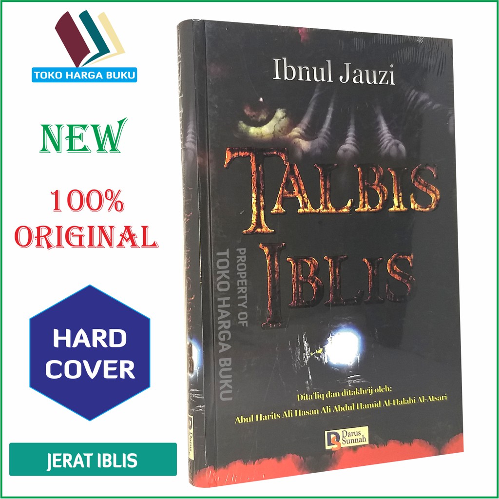 Jual Talbis Iblis Karya Ibnul Jauzi ORIGINAL Perangkap Setan Hard Cover ...