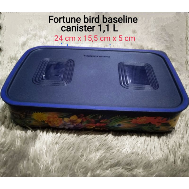 Jual Fortune bird baseline canister 1,1L Tupperware | Shopee Indonesia