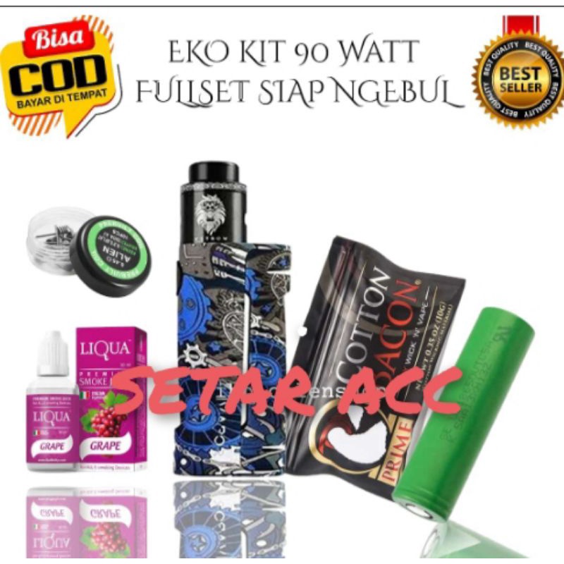 Jual PROMO ECO KIT 90WATT FULL SET SIAP PAKE - SETAR ACC | Shopee Indonesia