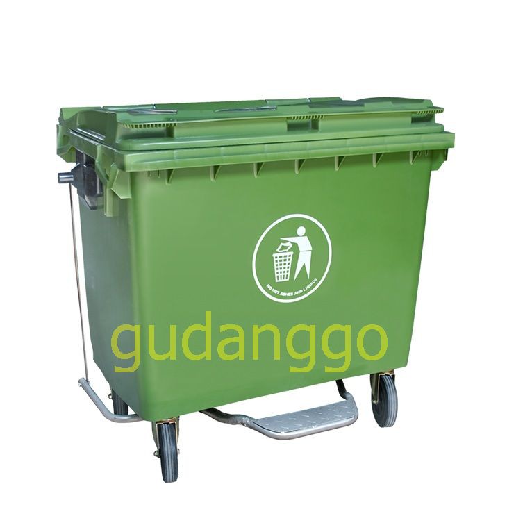 Jual Tempat Sampah BIO 660 Liter 2306 Greenleaf Dustbin Roda Jumbo Besar | Shopee Indonesia