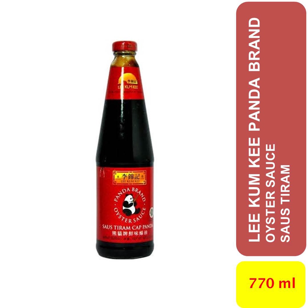 Jual Saos Tiram Saus Oyster Sauce kemasan Botol 770 ml merk LEE KUM KEE ...