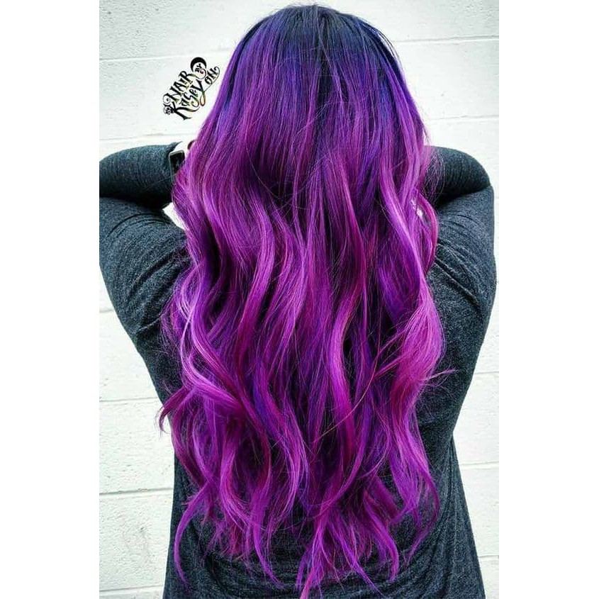 Jual COLORE FRESCO GRAPE CAT RAMBUT UNGU BAHAN DASAR AIR TANPA TAMBAHAN ...