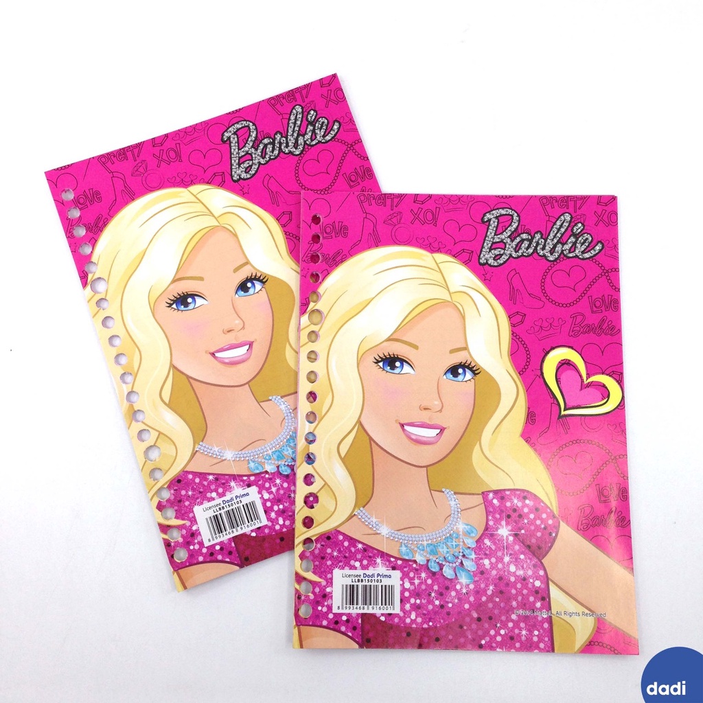 Jual Dadi - Barbie Love Pink / Diamond Loose Leaf 25s / Kertas binder ...