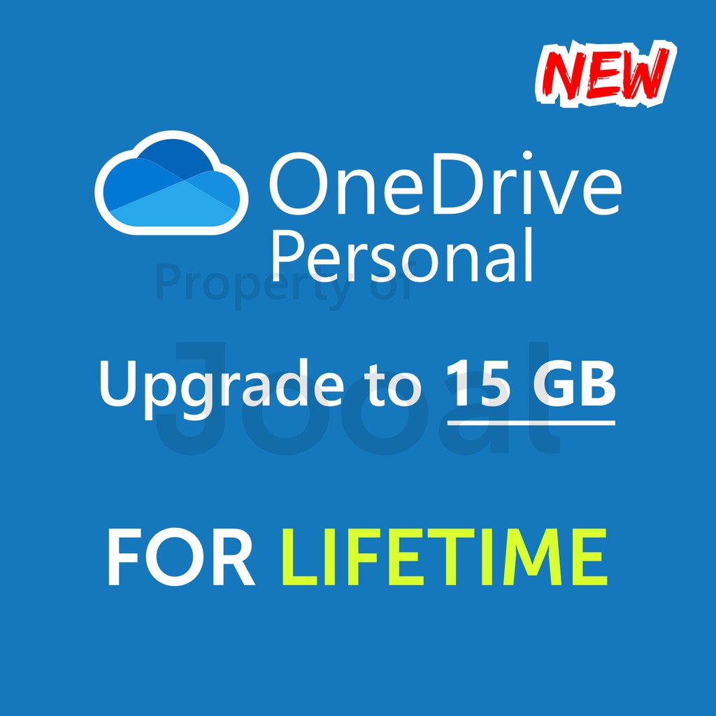 Jual Upgrade OneDrive Personal Permanent Lifetime | Shopee Indonesia