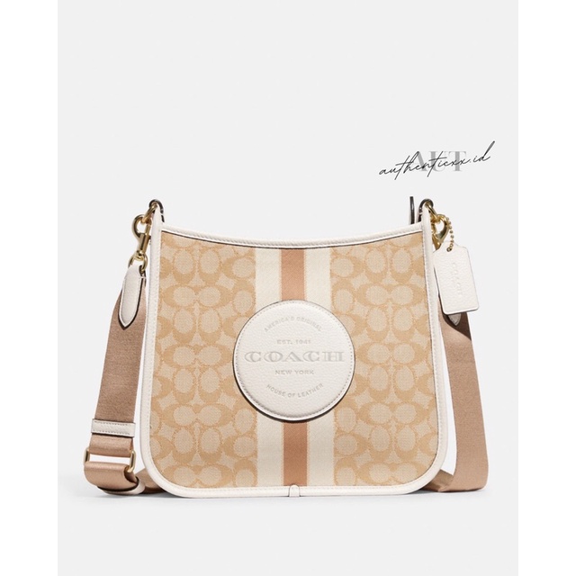 Jual COACH DEMPSEY FILE BAG IN SIGNATURE JACQUARD | Shopee Indonesia