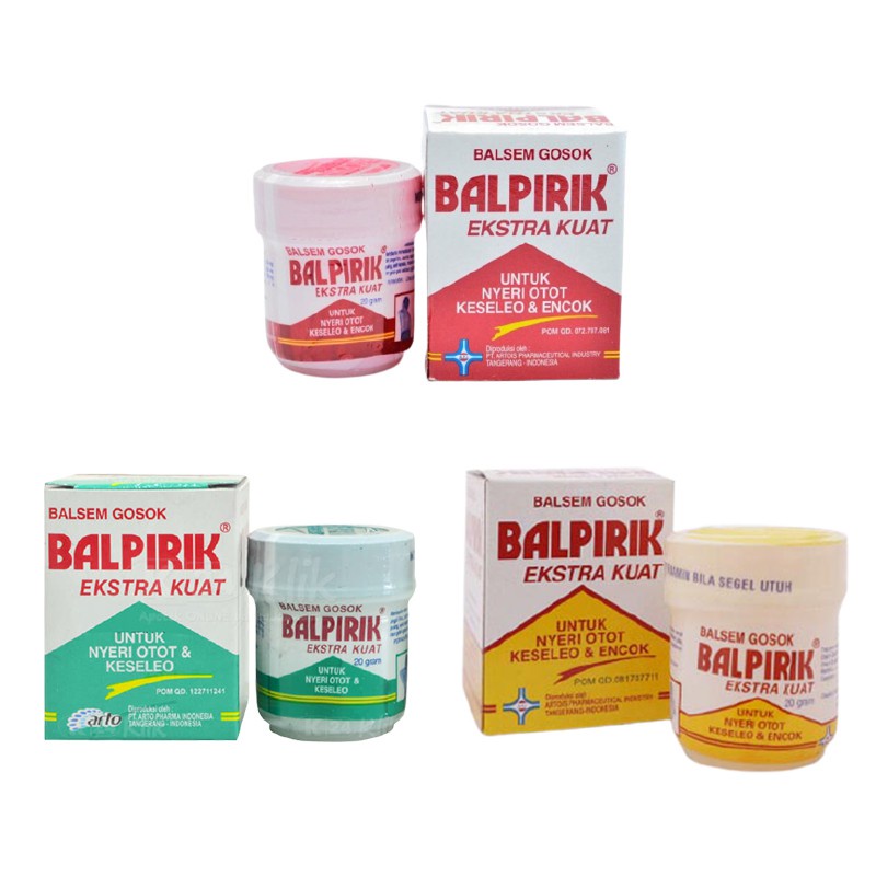 Jual BALPIRIK MERAH 20G (per Pot) | Shopee Indonesia