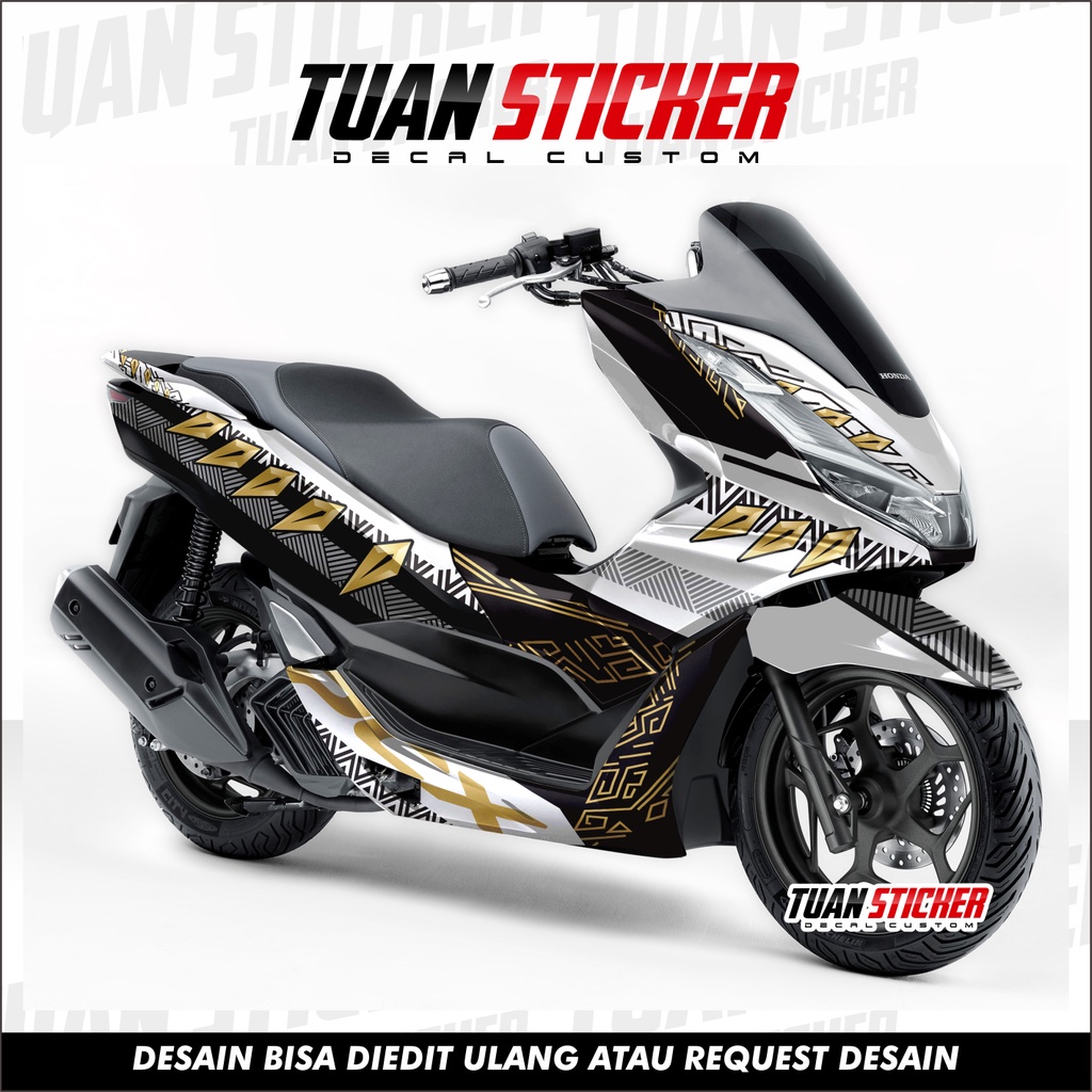 Jual Sticker decal PCX 160 , Striping PCX full body 160 , Sticker PCX ...