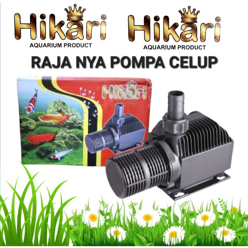 Jual POMPA MESIN KOLAM IKAN RAJA NYA POMPA CELUP HIKARI WP 6800 | Shopee Indonesia