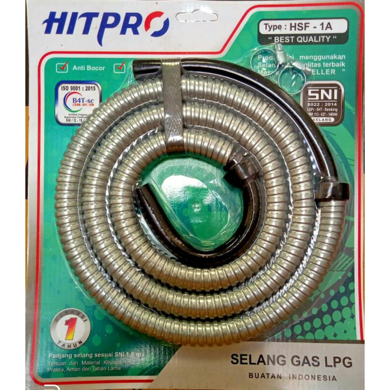 Jual Selang Gas Spiral Hitpro (1 pabrik dgn Quantum) | Shopee Indonesia