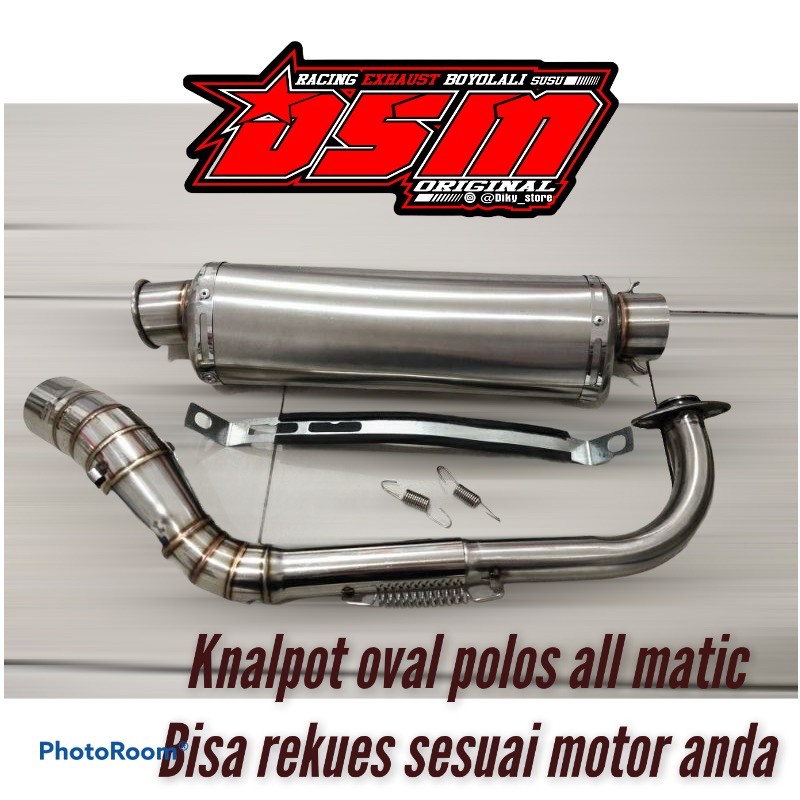 Jual Knalpot Trioval polos Beat Mio vario N max scopy pcx aerox lexi ...