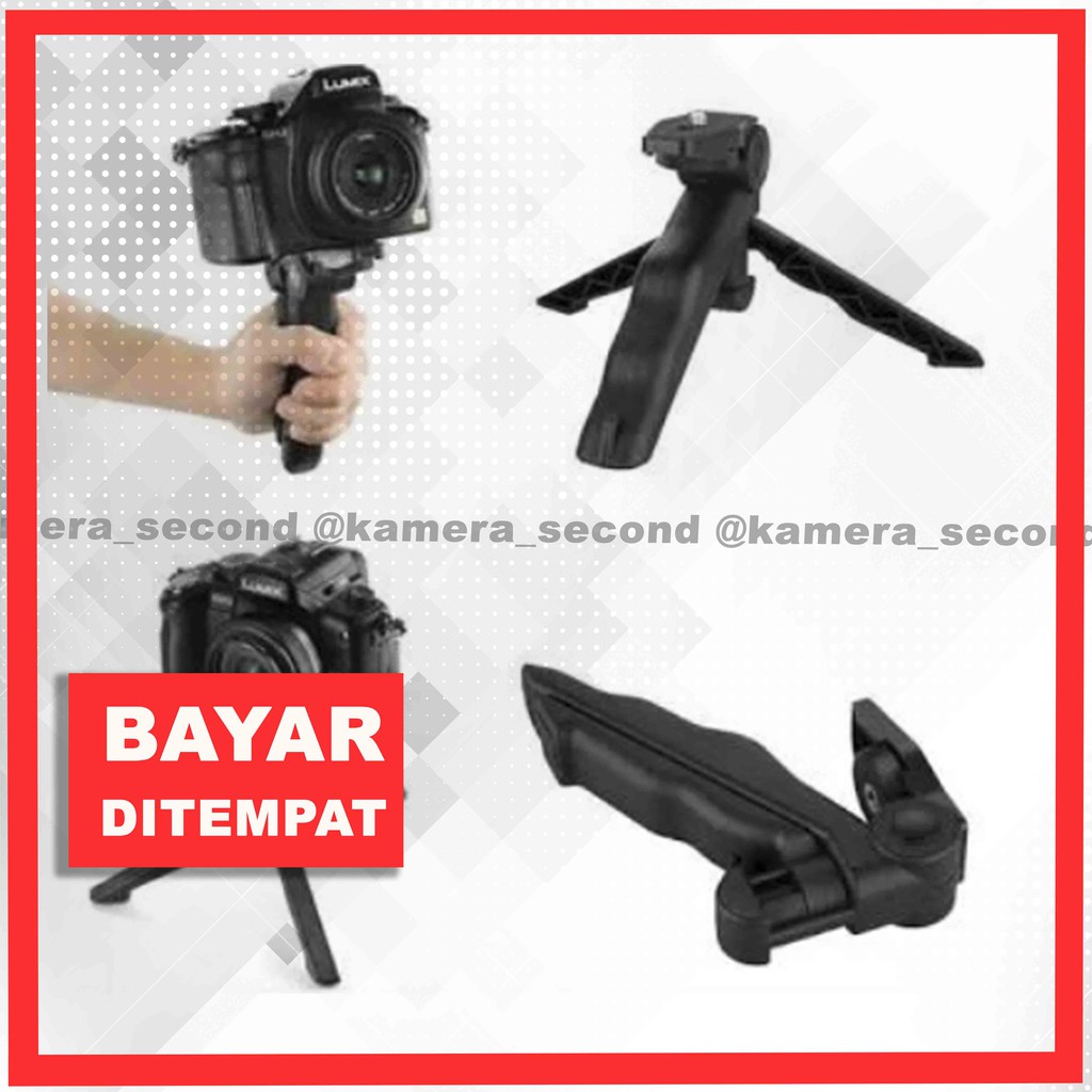 Jual tripod mini foldable bisa dilipat praktis buat para vloger ...