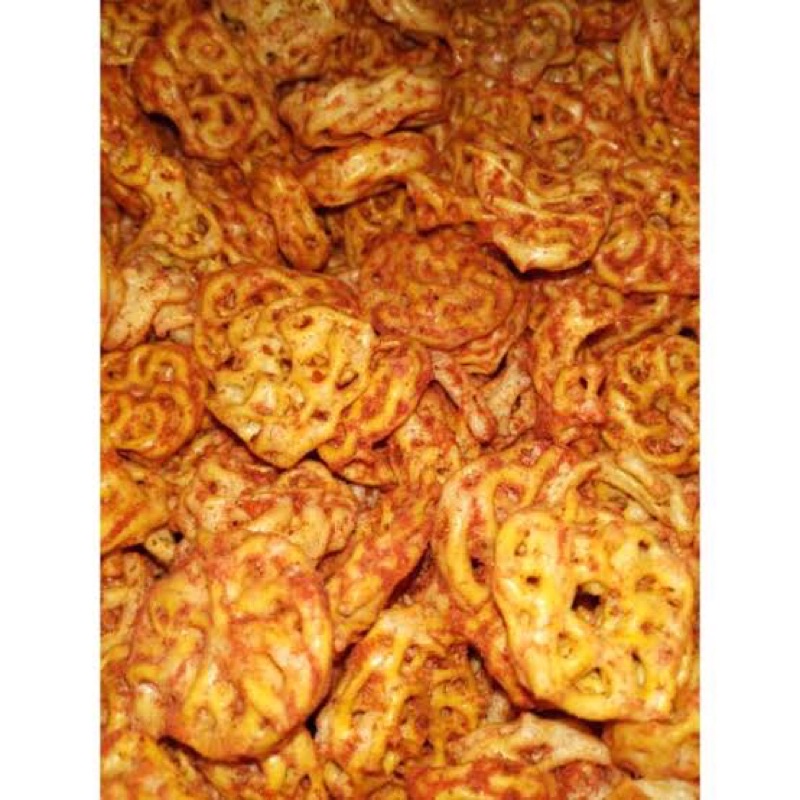 Jual KERUPUK SEBLAK SEBRING RAFAEL PEDAS DAUN JERUK 100gram | Shopee ...