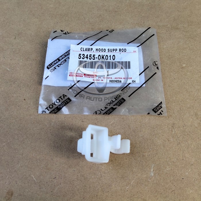 Jual Clamp Hood Klip Cantolan Tiang Kap mesin Innova ORIGINAL 53455 ...