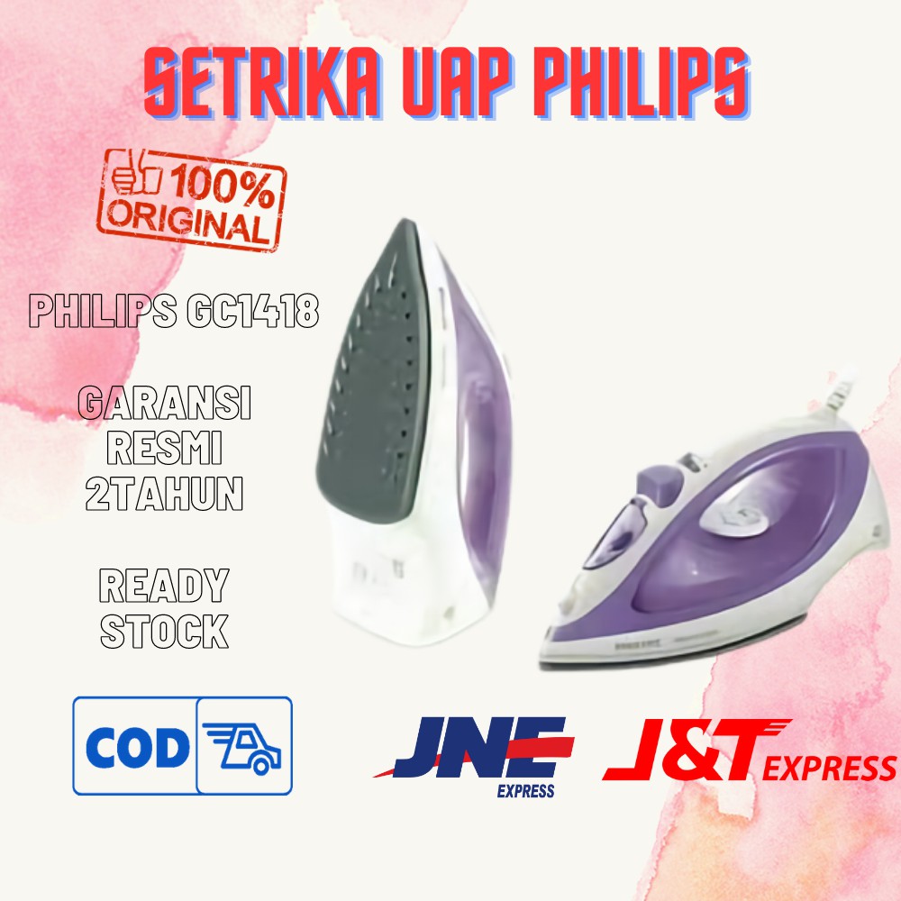 Jual SETRIKA LISTRIK UAP PHILIPS / SETRIKA STEAMER / STRIKA MURAH ...