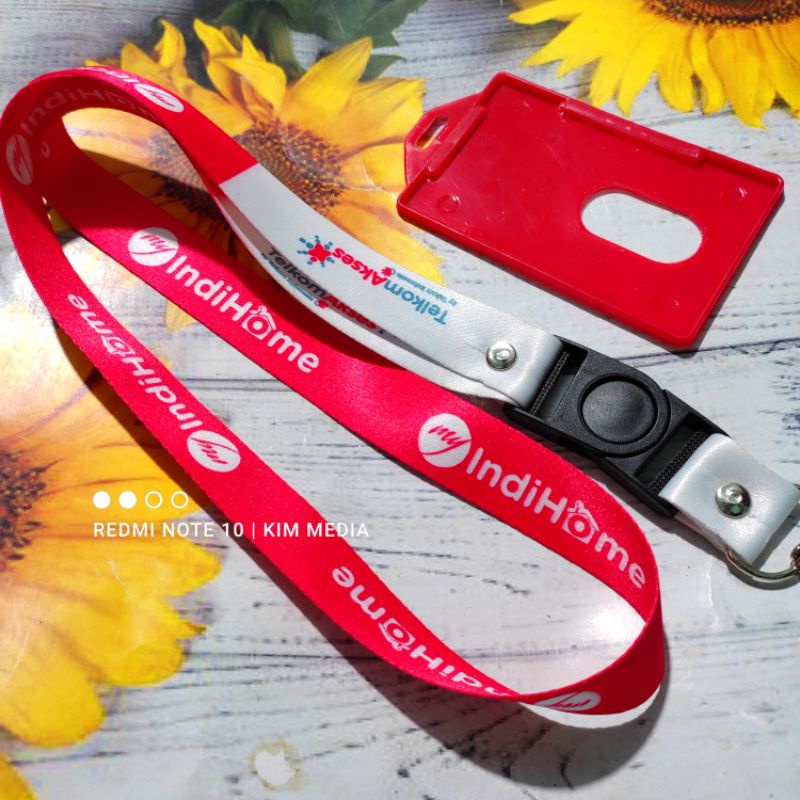 Jual Tali ID Card Telkom Akses Lanyard Telkom Akses Indihome Telkom ...