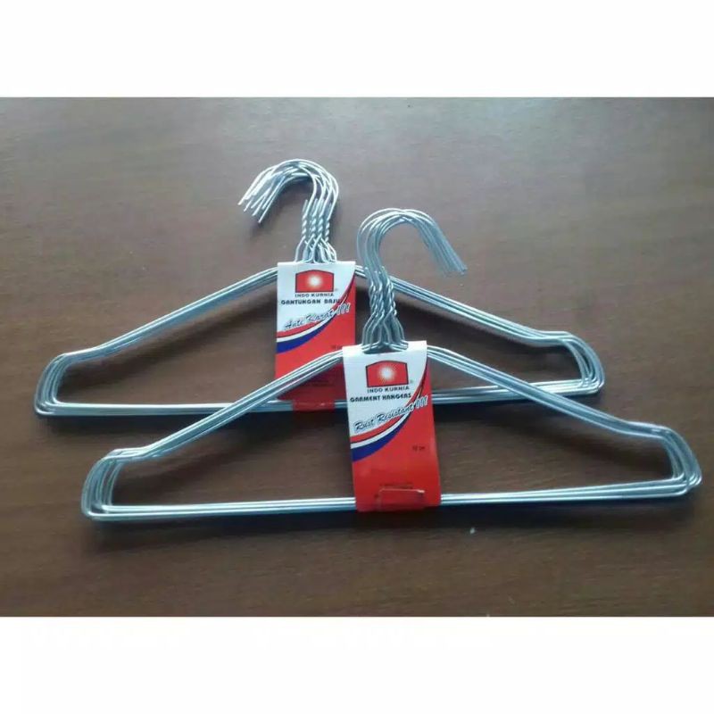 Jual hanger besi stainless isi 10 pc | Shopee Indonesia