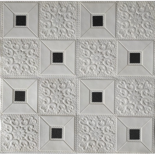 Jual Wallpaper 3D BATIK FOAM / Wall Dinding 3D Motif Foam Batik Motif ...