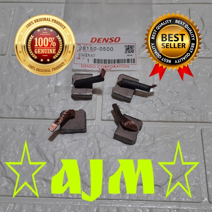 Jual Brush stater kool cool stater Rino F70 2D denso Harga set Ori ...