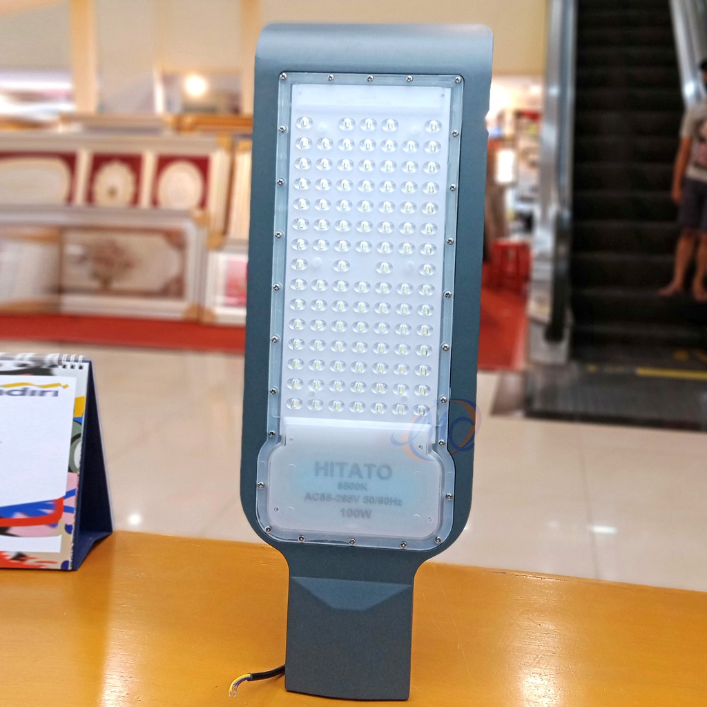 Jual Lampu Jalan LED kap PJU LED 100 Watt Hitato | Shopee Indonesia
