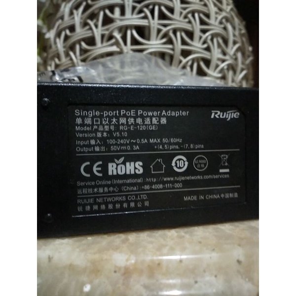 Jual Poe ruijie poe AP Ruijie poe Ruijie 50v | Shopee Indonesia