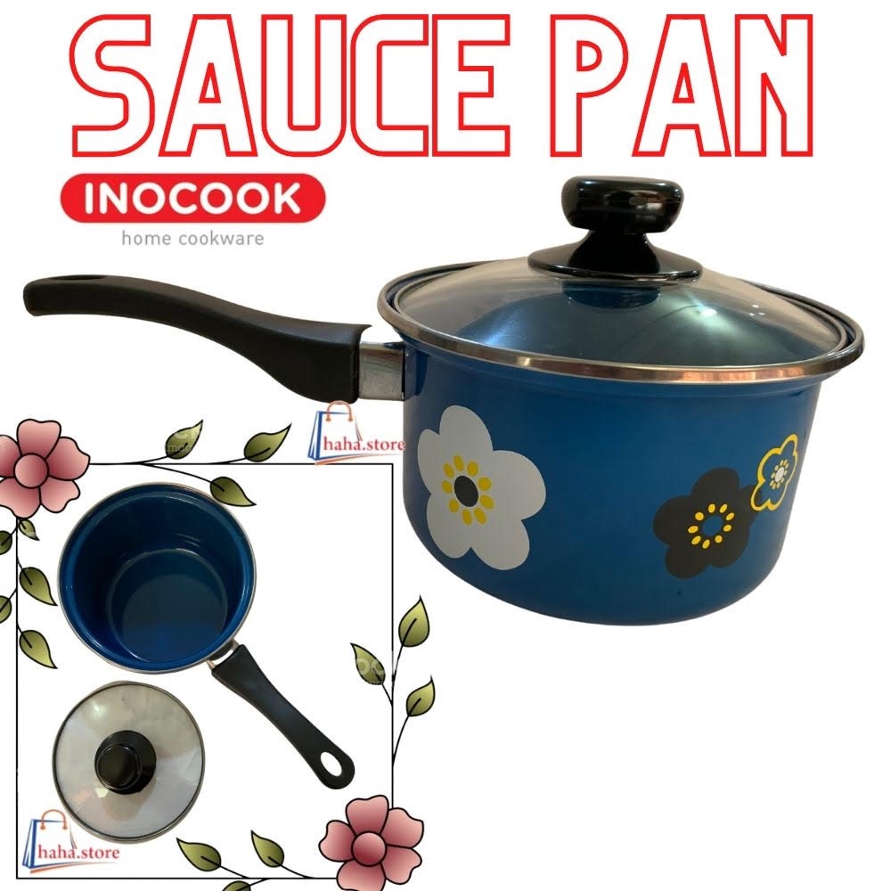 Jual Panci Sauce Pan 18 cm - Panci Susu Saucepan Enamel 18 cm Sakura ...