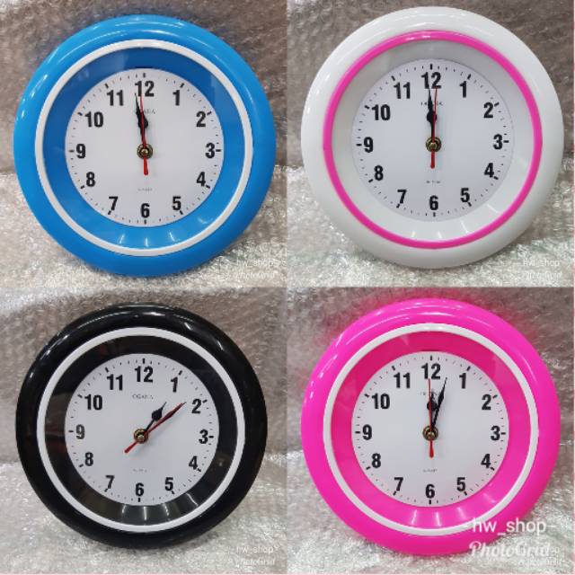 Jual Jam Dinding kecil Polos Diameter 20cm | Shopee Indonesia