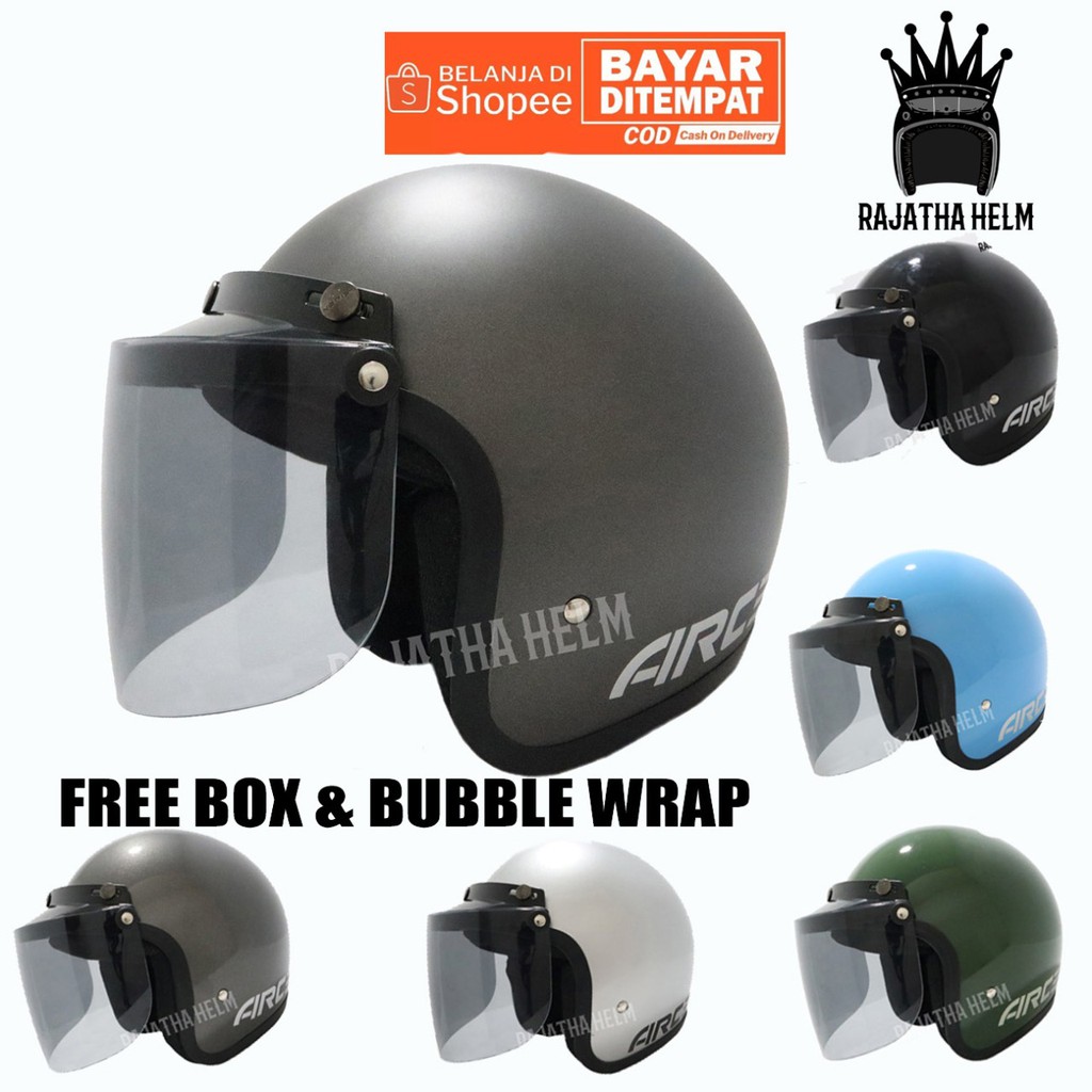 Jual HELM ARC ABS RETRO 2 / HELM TERJANGKAU / HELM VIRAL / HELM ...