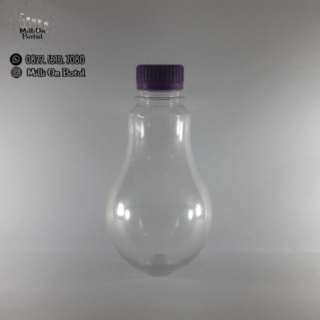 Jual Botol Plastik PET Bohlam 330 ml / Botol Jus / Botol Minuman 330ml ...