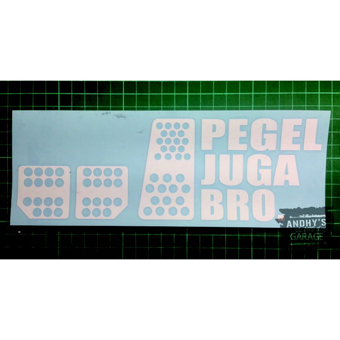 Jual Sticker / Stiker Pegel Juga Bro | Shopee Indonesia