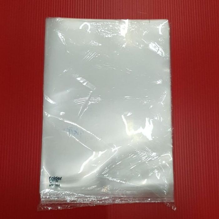 Jual MAP L FOLDER ONE TRANSPARAN UKURAN A4 PER LUSIN | MAP PLASTIK BENING | Shopee Indonesia