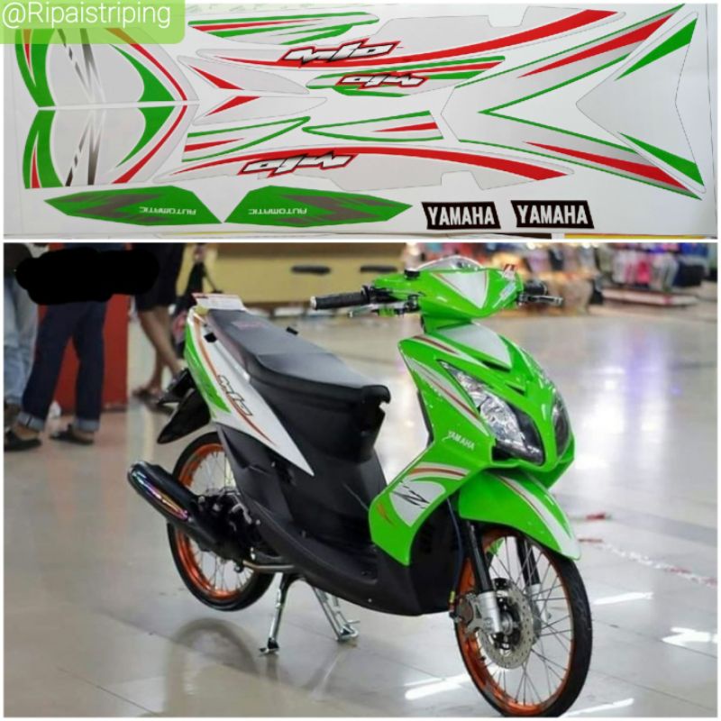 Jual Setiker Stiker Striping Mio Soul Z Thailand / sticker variasi mio ...