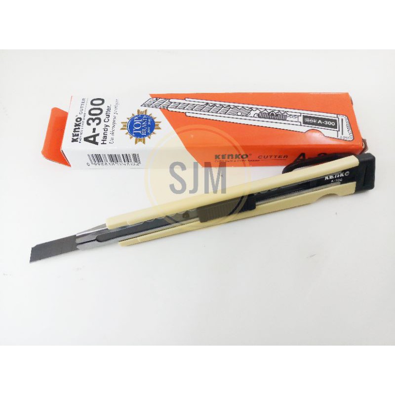 Jual Cutter kecil Kenko A-300/ Pisau pemotong kecil Kenko | Shopee ...