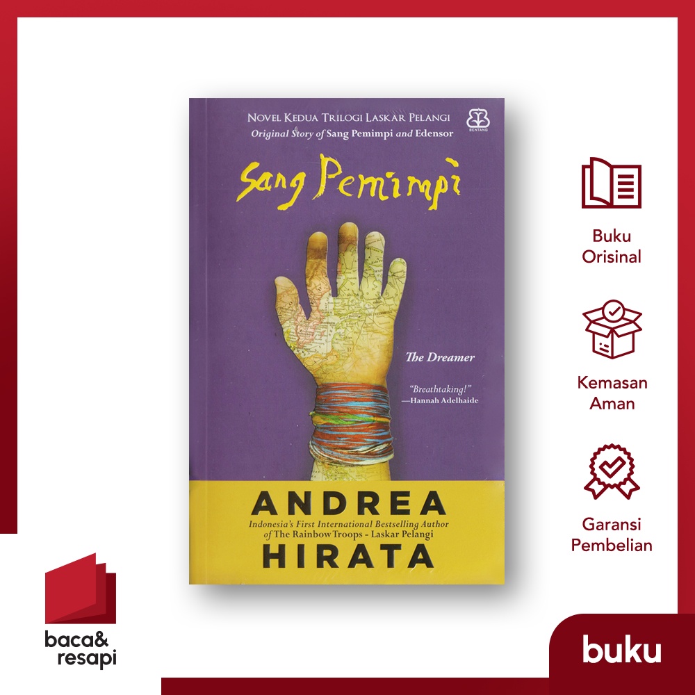 Jual Sang Pemimpi Original Story - Bentang - Andrea Hirata | Shopee ...