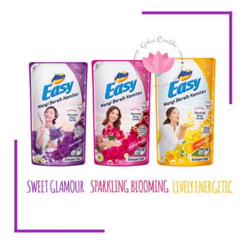 Jual New Attack Easy Liquid Detergent 1200ml | Shopee Indonesia