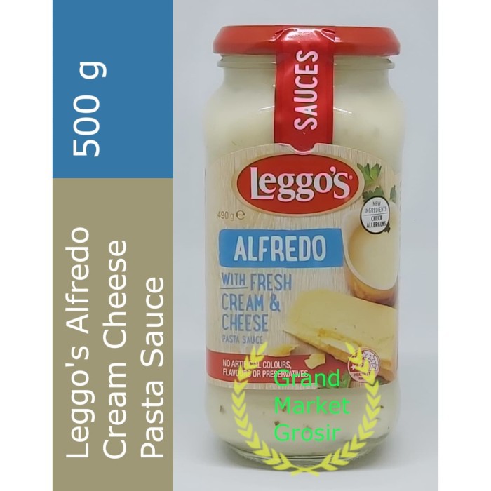 Jual Leggo's leggos Pasta Sauce Alfredo Cream & Cheese 500 g Legos ...