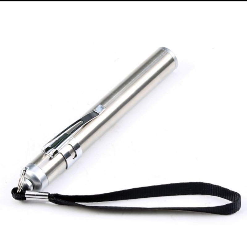 Jual Senter led mini xml cree mini 865-silver termasuk baterai | Shopee ...