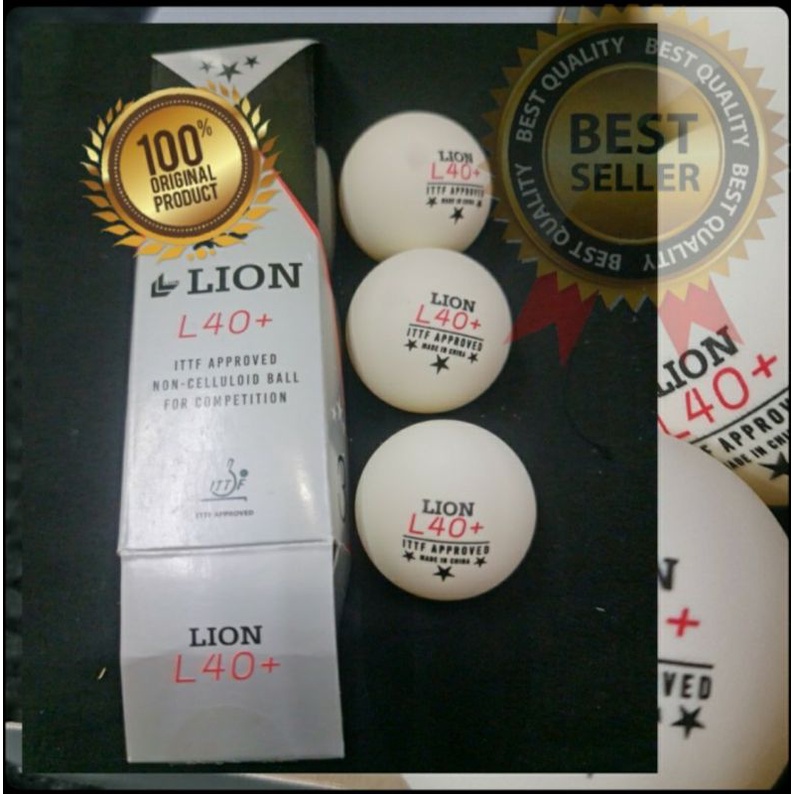 Jual BOLA TENIS MEJA PINGPONG LION ORIGINAL | Shopee Indonesia