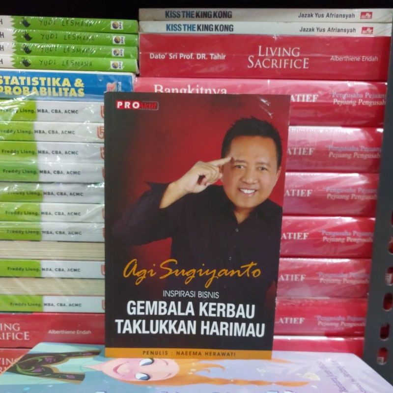 Jual BUKU ORIGINAL INSPIRASI BISNIS GEMBALA KERBAU TAKLUKKAN HARIMAU AGI SUGIYANTO NAEEMA ...