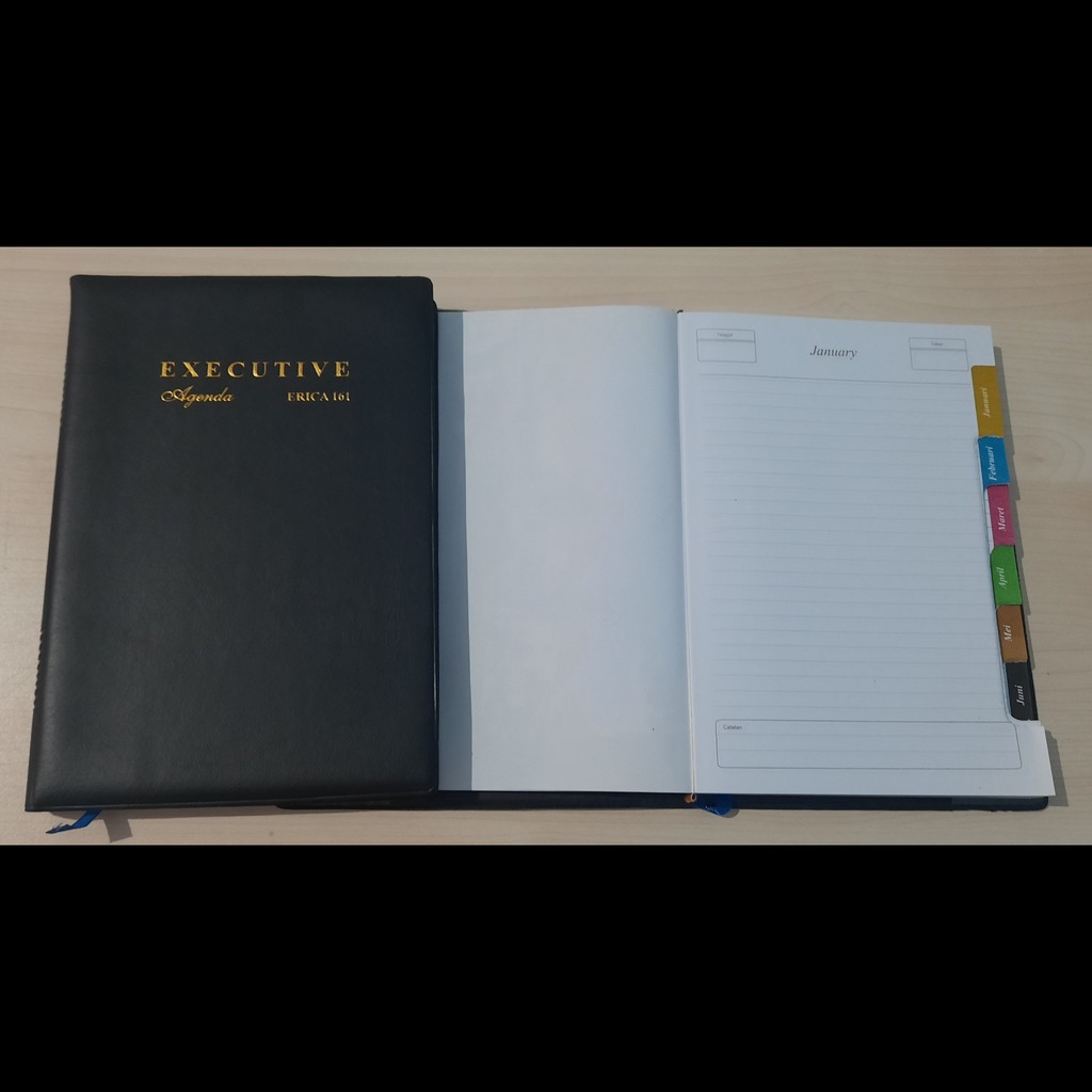 Jual Buku Agenda Index ERICA 161 TEBAL Executive Agenda (21,5 x 15 cm ...