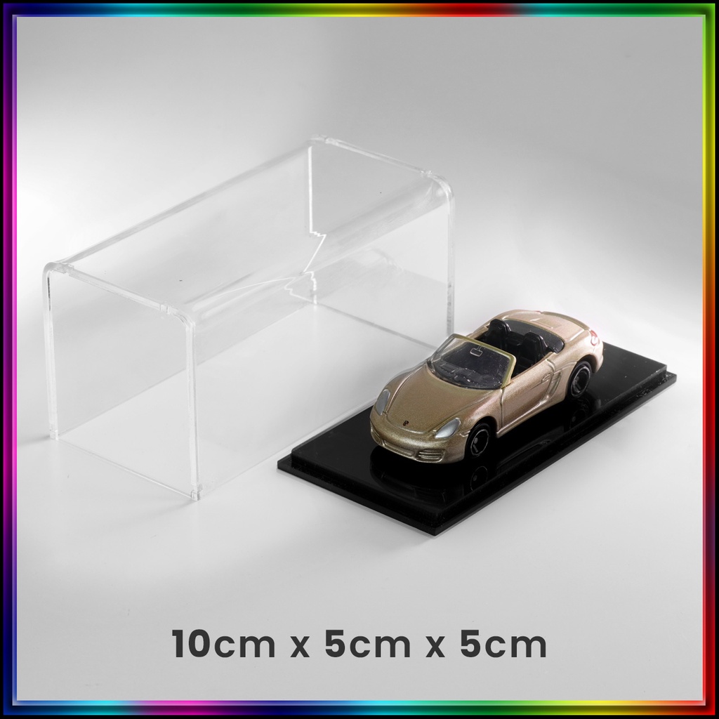 Jual AKRILIK BOX DIECAST SKALA 1 : 64 (10x5x5) cm | Shopee Indonesia