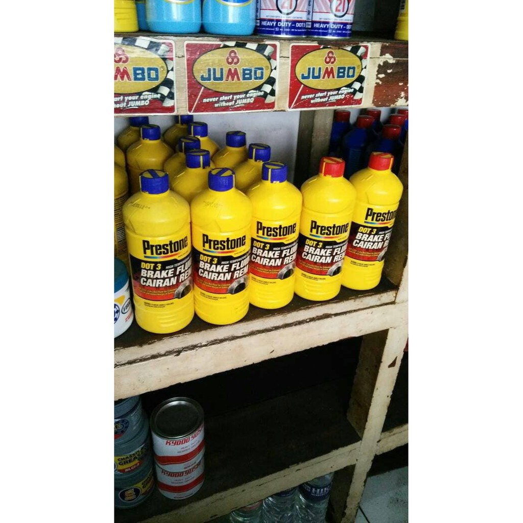 Jual Original minyak rem PRESTONE Brake fluid PRESTONE dot3 DOT 3 ...