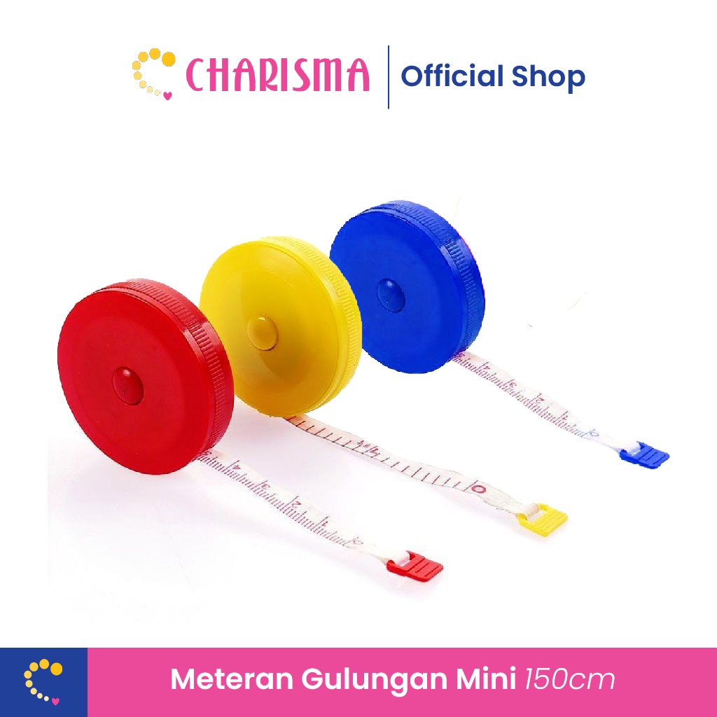 Jual Charisma Meteran Gulungan - Meteran 150cm - Meteran Gulung Mini ...