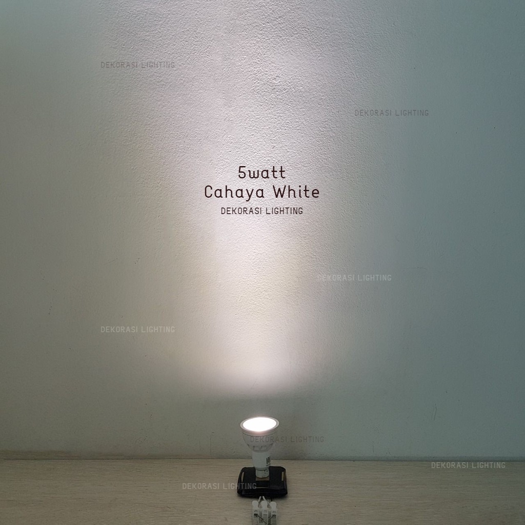 Jual Lampu bohlam halogen sorot 5w 7w cahaya white 220V spotlight ...