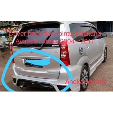 Jual Cover Backdoor / Back Door Ornament Pintu Belakang Avanza / Xenia ...