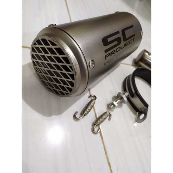 Jual SILENCER KNALPOT SC PROJECT CRT ORIGINAL IMPORT TAIWAN | Shopee ...
