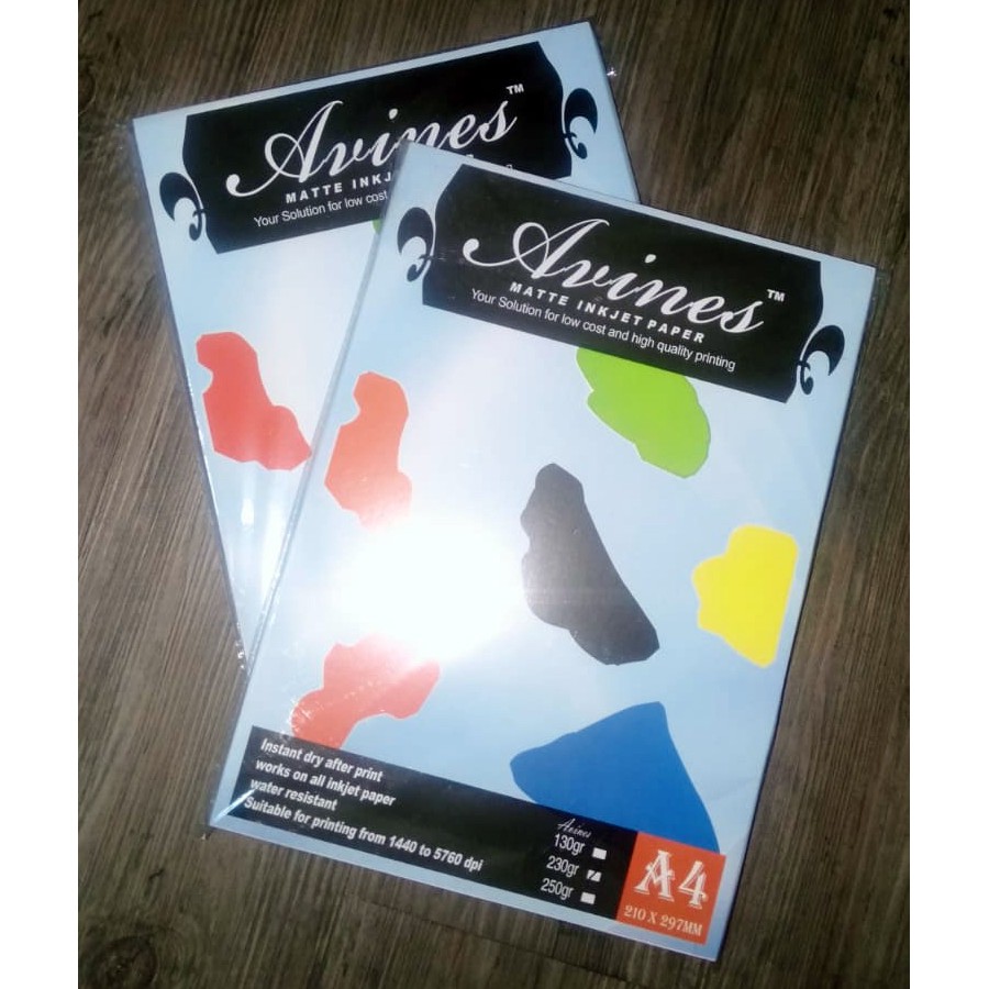 Jual Kertas Matte Inkjet Dual Side A4 | Shopee Indonesia