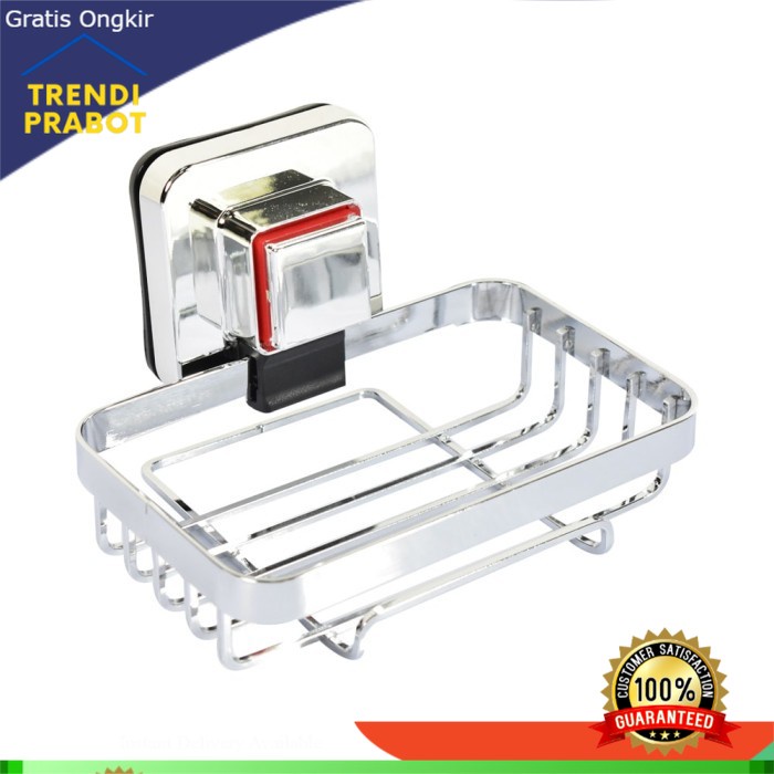 Jual Rak Sabun Besi Kris Tempat Sabun Pushloc Suction Rak Dinding ...