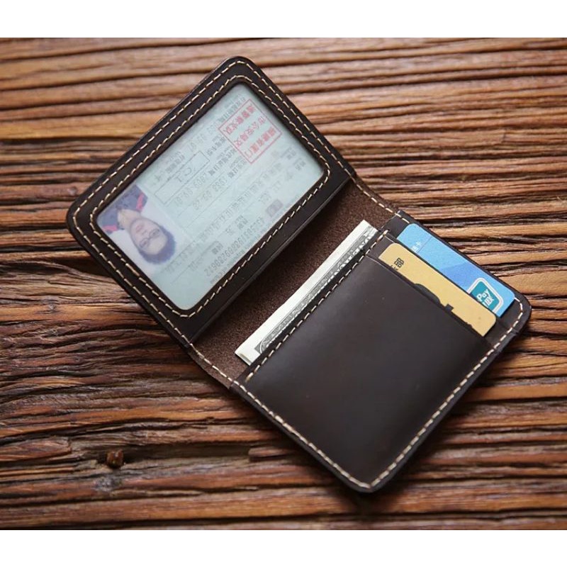 Jual Card holder kulit asli || Dompet kartu pria || Dompet kartu wanita ...